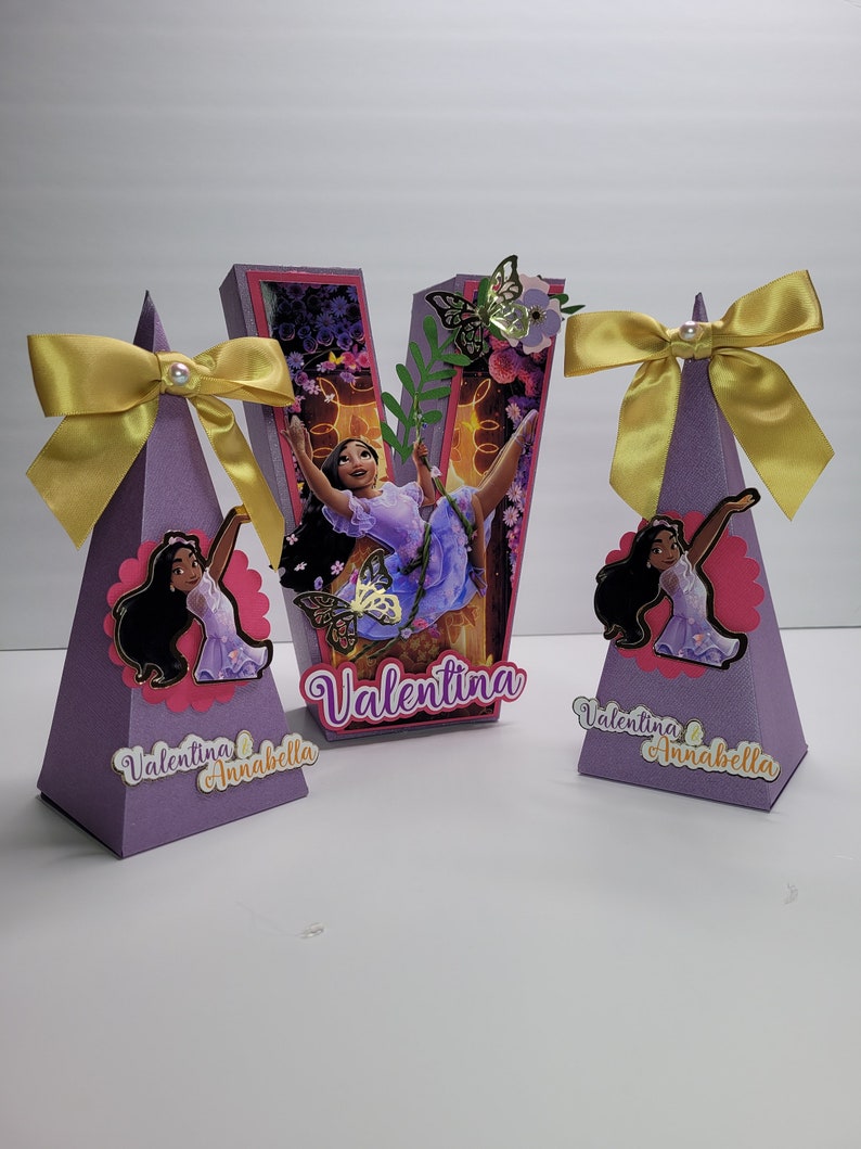 Candy Boxes Isabella, 3d Letters Isabella, Isabella Decorations, Party ...
