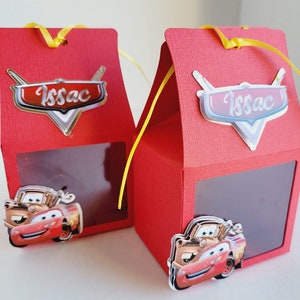 Cars Birthday Favor Boxes -cars Birthday Party-cars Treat Boxes- Cars ...