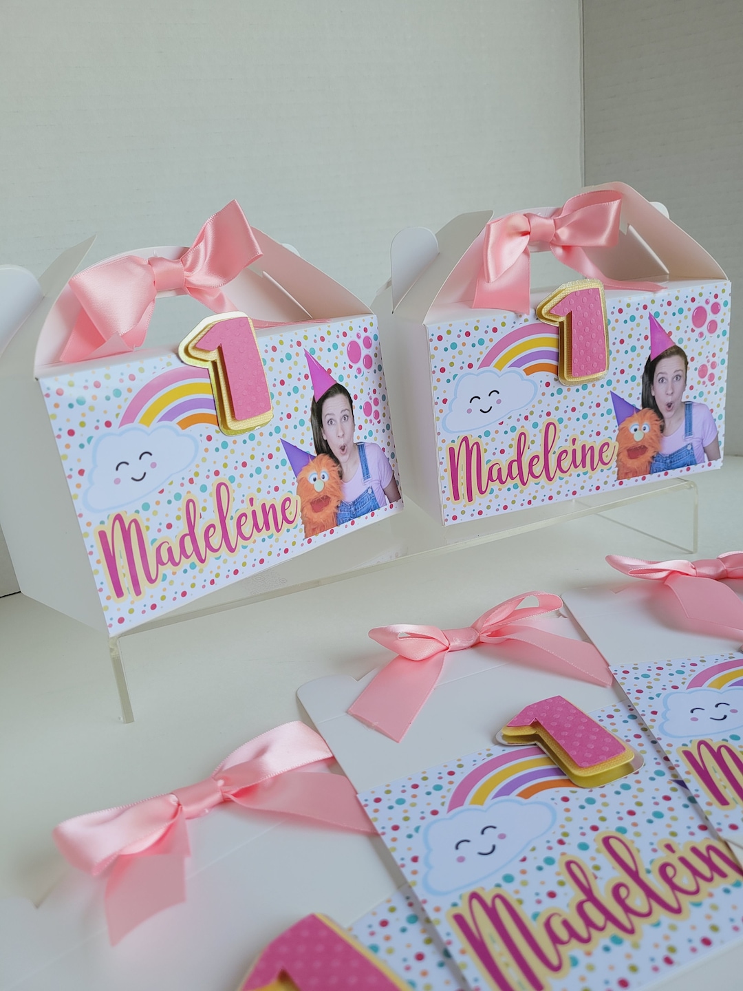 Ms Rachel Birthday Party, MS Rachel Decorations, Favor Boxes,candy ...