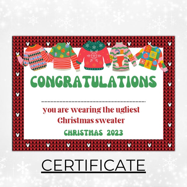 Christmas Sweaters - Etsy