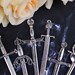 Handmade REVERSIBLE Warrior Sword Hair Stick, Sword Hair Pin, Gothic ...