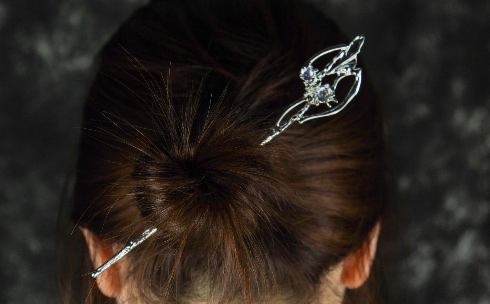 Handmade REVERSIBLE Retro Scepter Inlaid With Moonlight Stone - Etsy