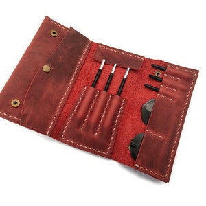 Personalized Handmade Leather Dart Case, Dart Player Gift - Etsy