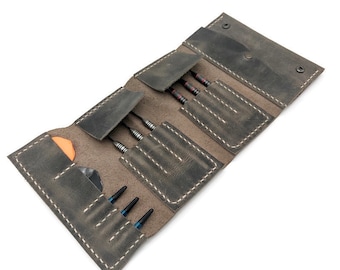 Personalized Handmade Leather Dart Case, Custom Dart Player Gift ...