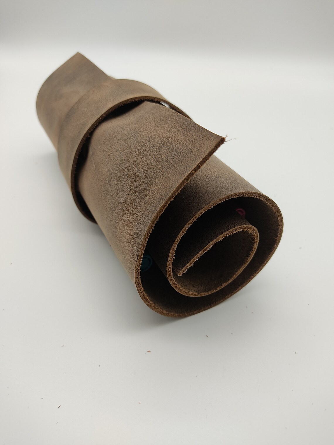 Handmade Leather Roll up Pen Holder, Gift for Painter, Gift for ...