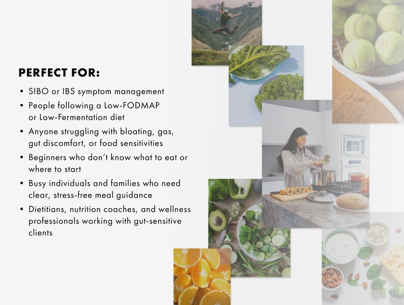 Sibo Food List Printable | SIBO Diet Chart & Low Fodmap List | Fodmap ...