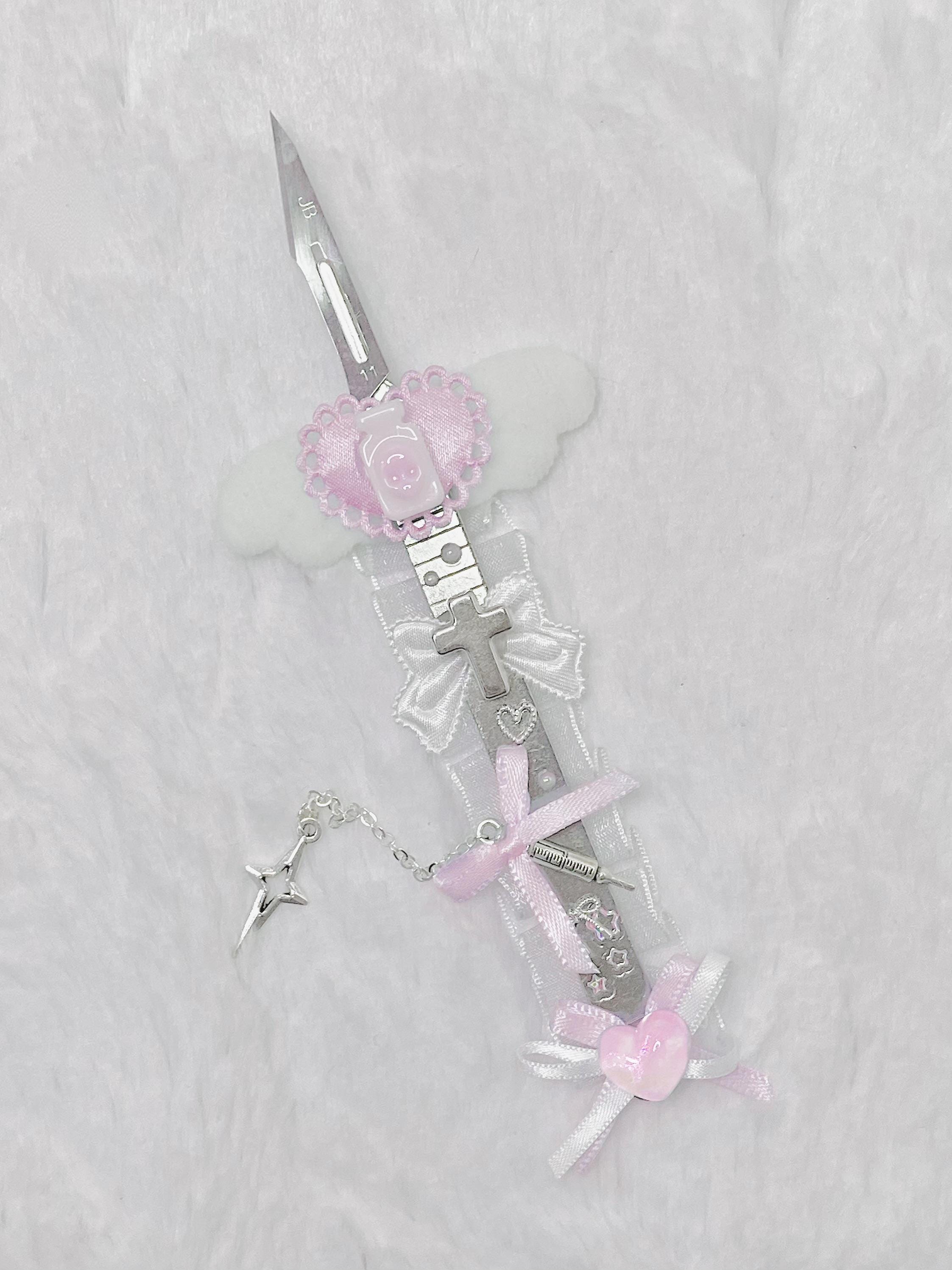 Aesthetic Decorated Utility Knife, Craft Knife, Handmade - Etsy