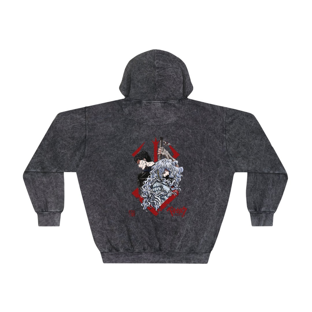 Berserk Guts Curse Anime Vintage Hoodie - Etsy