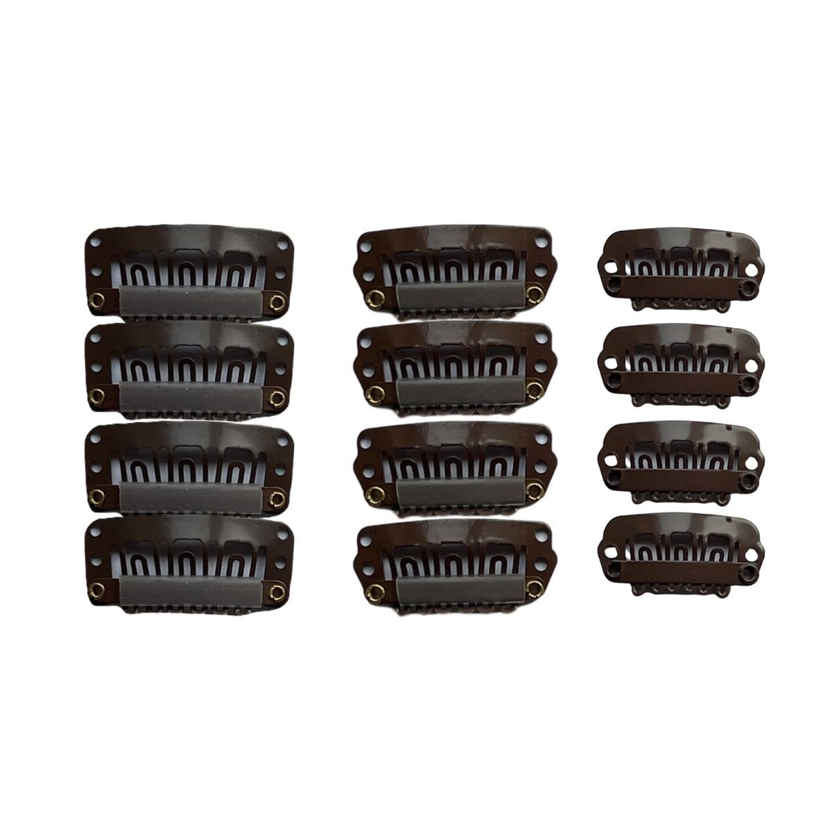 Snap Clips Grips for Remy Clip in Hair Extensions Weaves Wefts Wigs ...