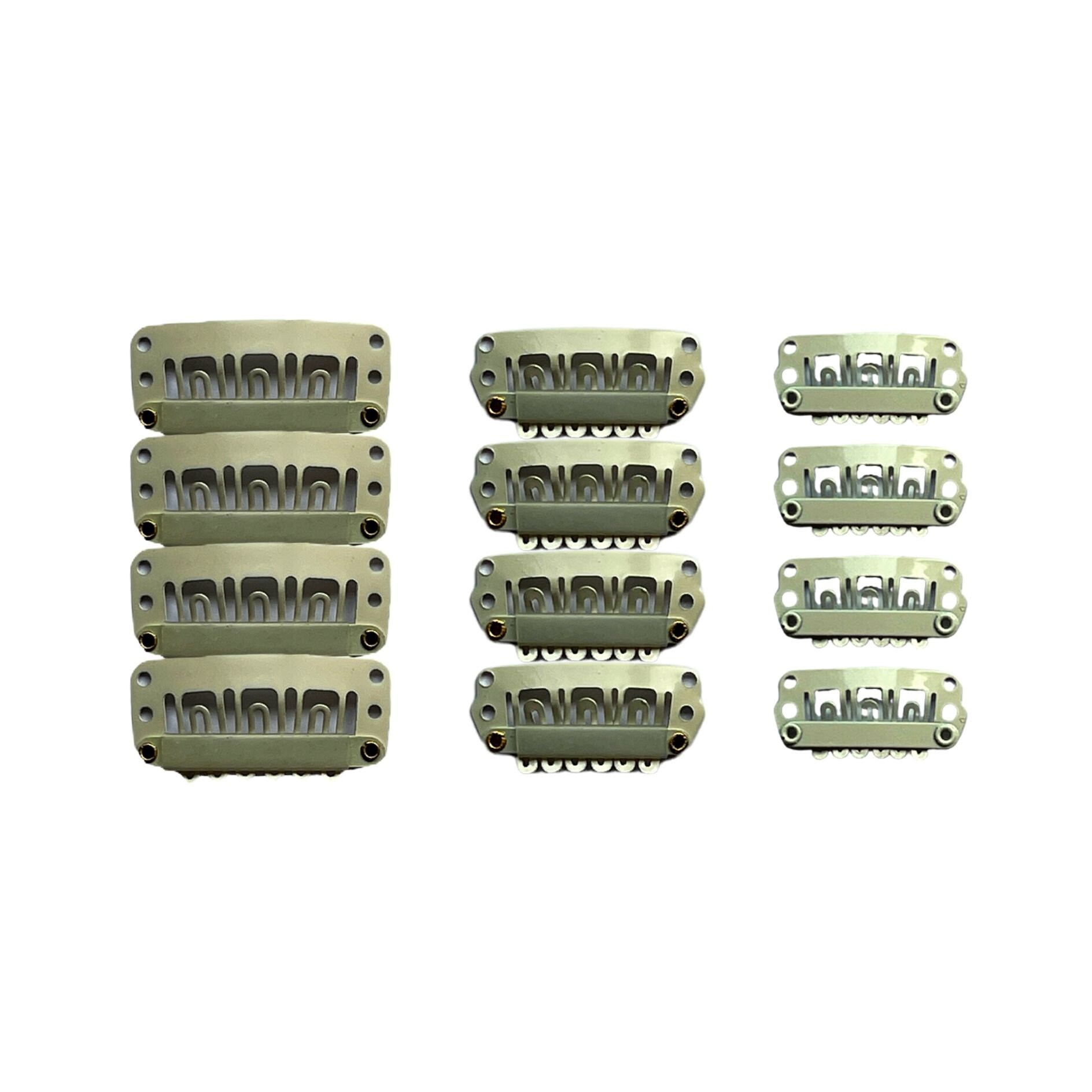 Snap Clips Grips for Remy Clip in Hair Extensions Weaves Wefts Wigs ...