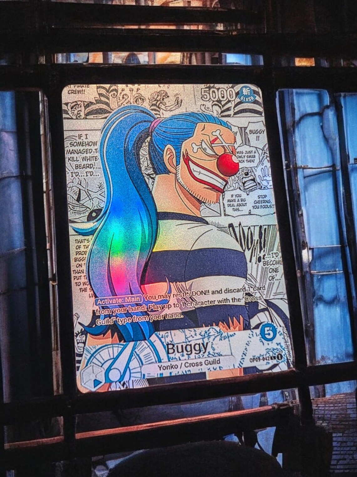 Buggy Op09 Leader Custom One Piece Card Game - Etsy