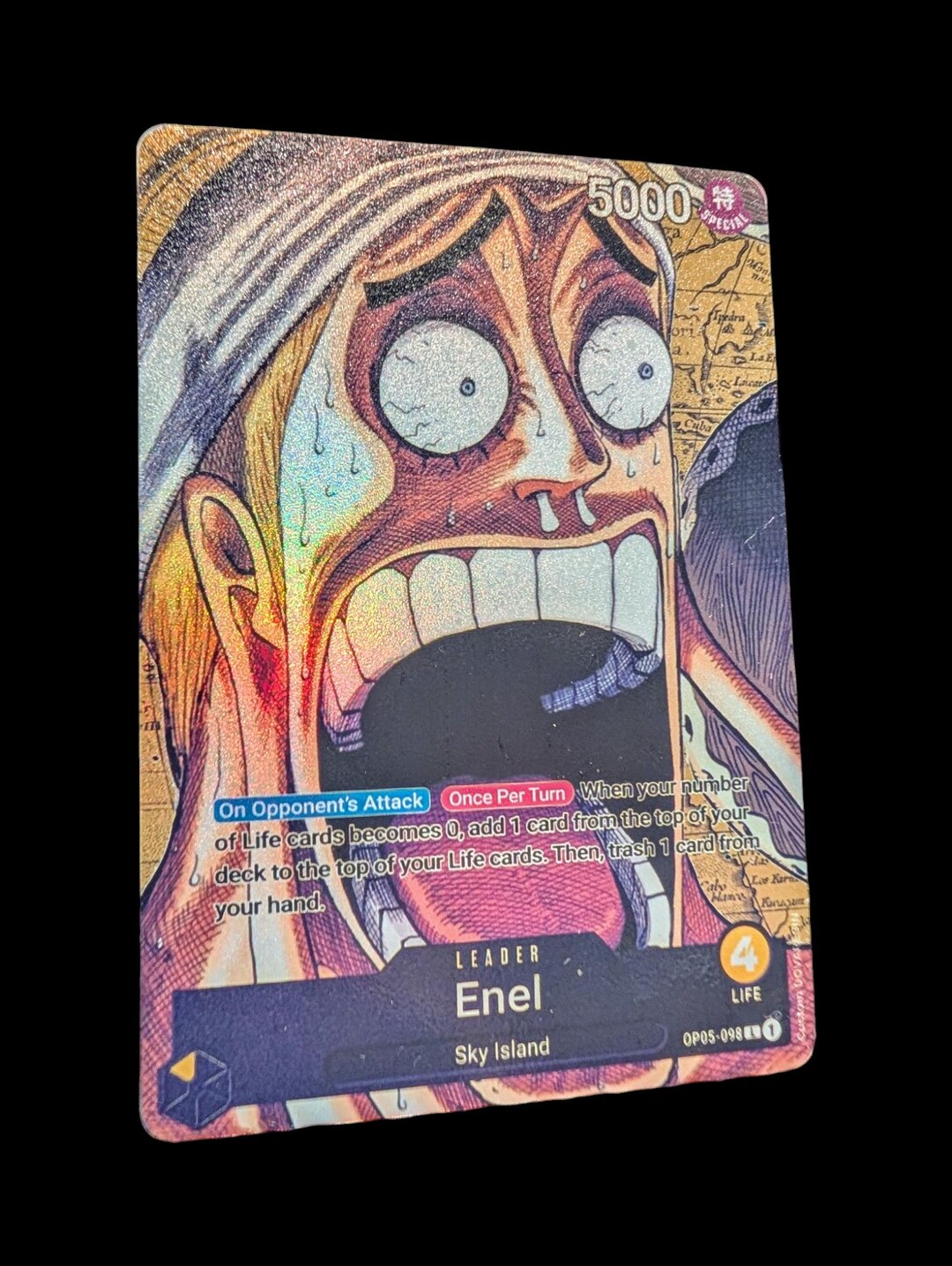 Enel Op05 Leader Custom One Piece Card Game. Fast Delivery via Mondial Relay - Etsy