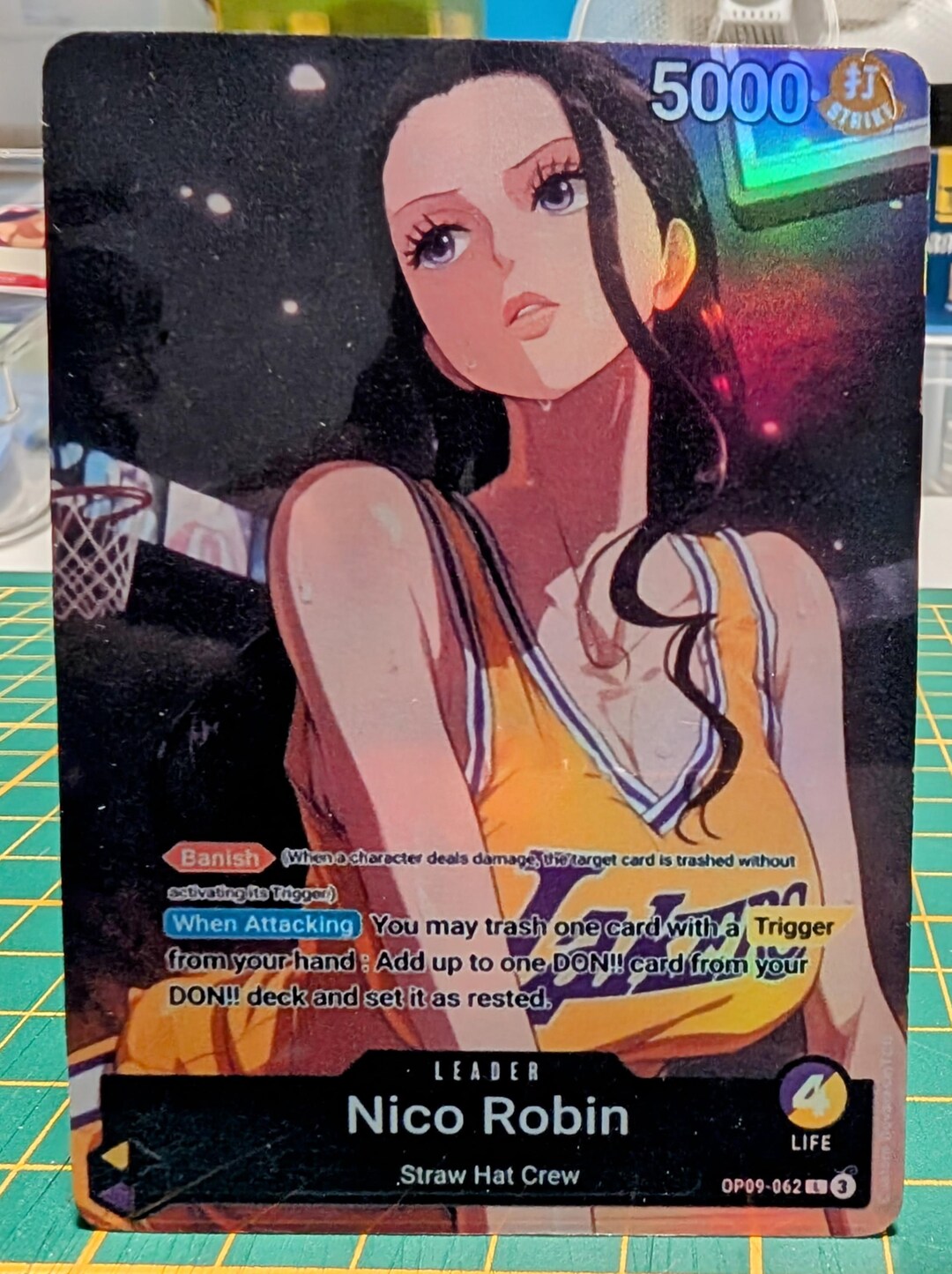 Nico Robin Op09 Leader Custom One Piece Card Game - Etsy