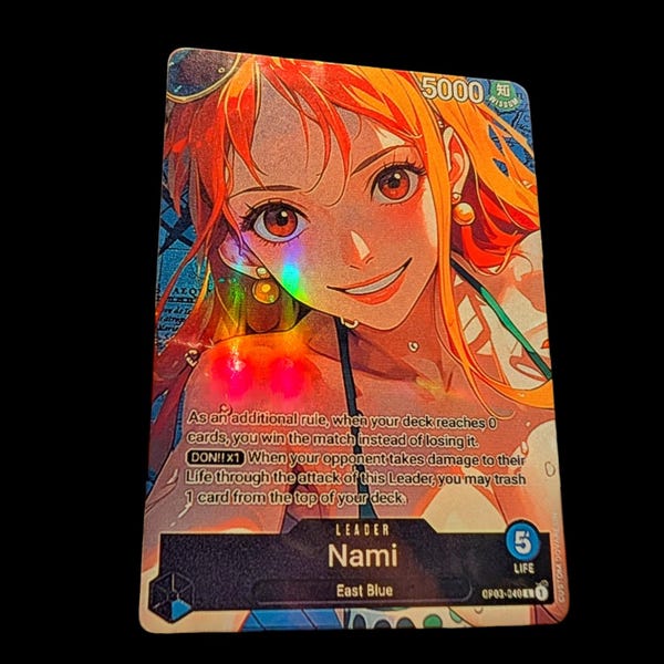 Nami Custom Leader Card - Etsy