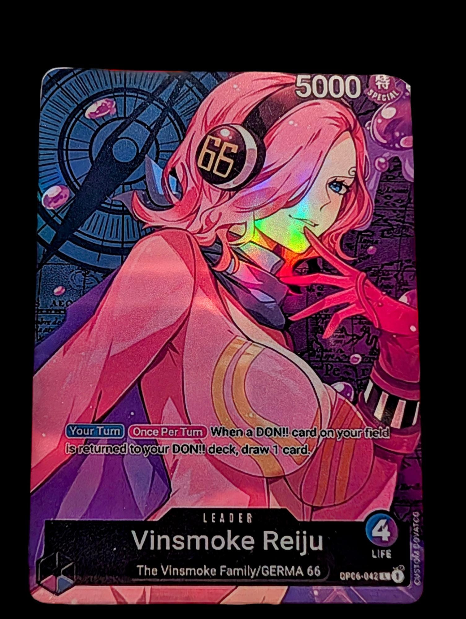 Reiju Op6 Leader Custom One Piece Card Game. Fast Delivery via Mondial ...