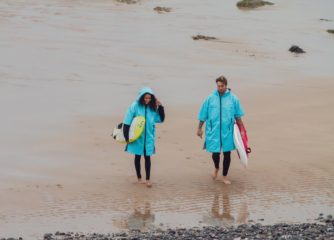 Fleece-lined Changing Robe Lightweight Quick-drying Cozy - Etsy UK