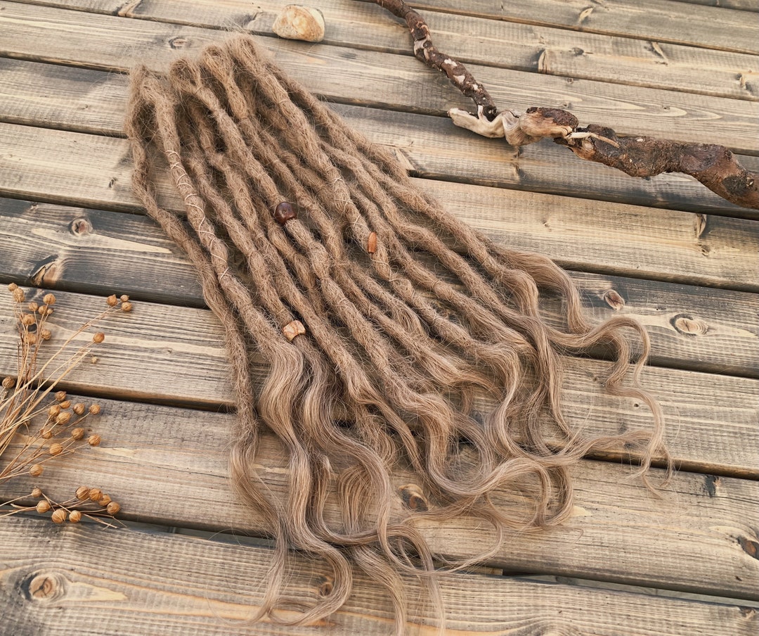 Natural Dreads Human Hair Crochet Texture De or Se Dreads - Etsy