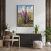 Purple Lupine Spring Neutral Spring Flowers Floral Art Country Field ...