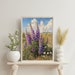 Purple Lupine Spring Neutral Spring Flowers Floral Art Country Field ...