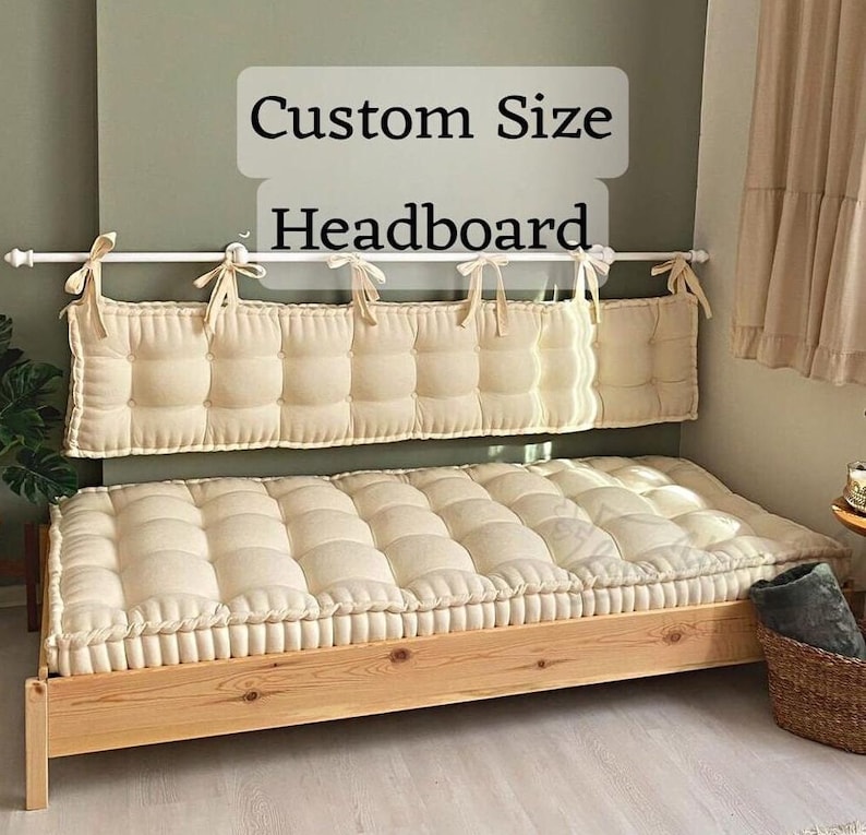 Custom Tufted Headboard With Ties, French Style,handmade - Etsy UK