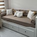 Custom Zippered Daybed Slipcover: Teddy Fabric, Fitted Bed Cover - Etsy UK