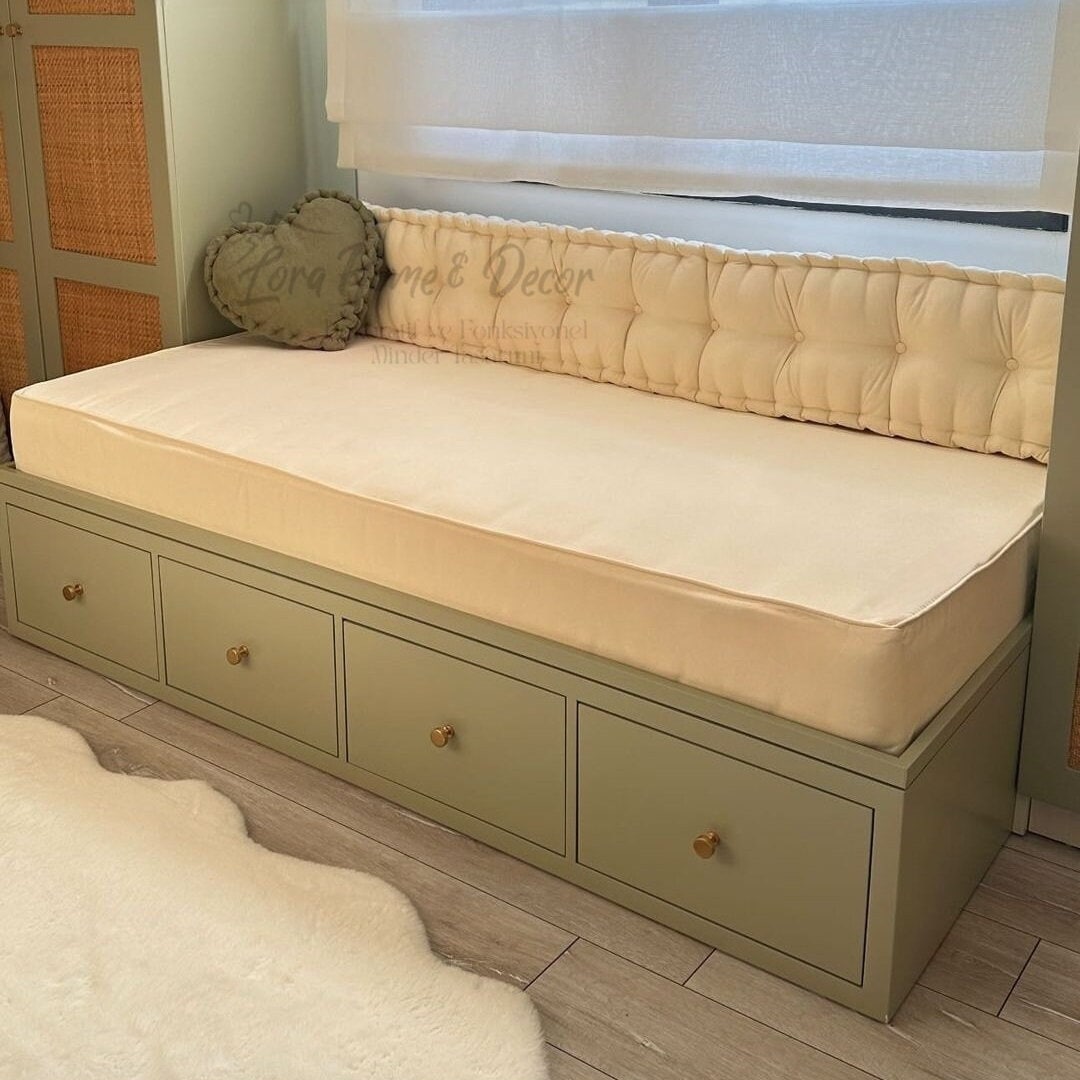 Slipcover, Hemnes Daybed Cover, Twin XL Twin Sizes Full Size Bed Cover ...