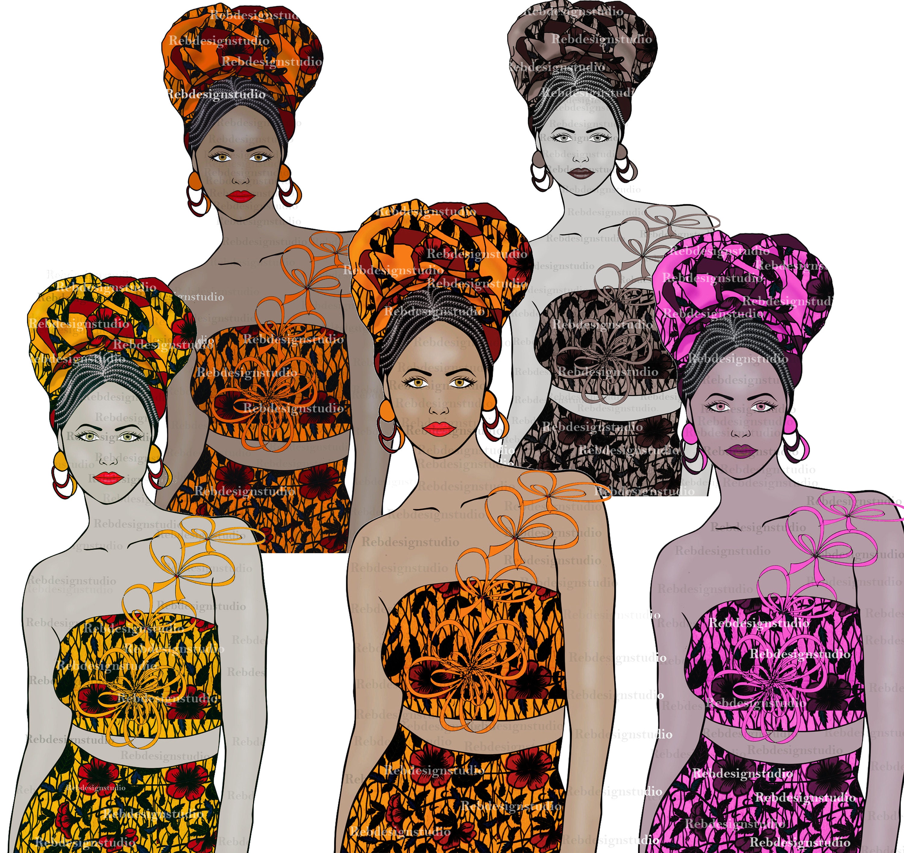 Queen Clipart, Woman Clipart, Fashion Girl Clipart, Boss Ladies Clipart ...