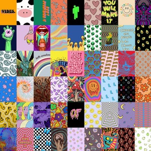 Indie Kid Digital Collage Kit - Indie Wall Collage - Aesthetic Digital ...