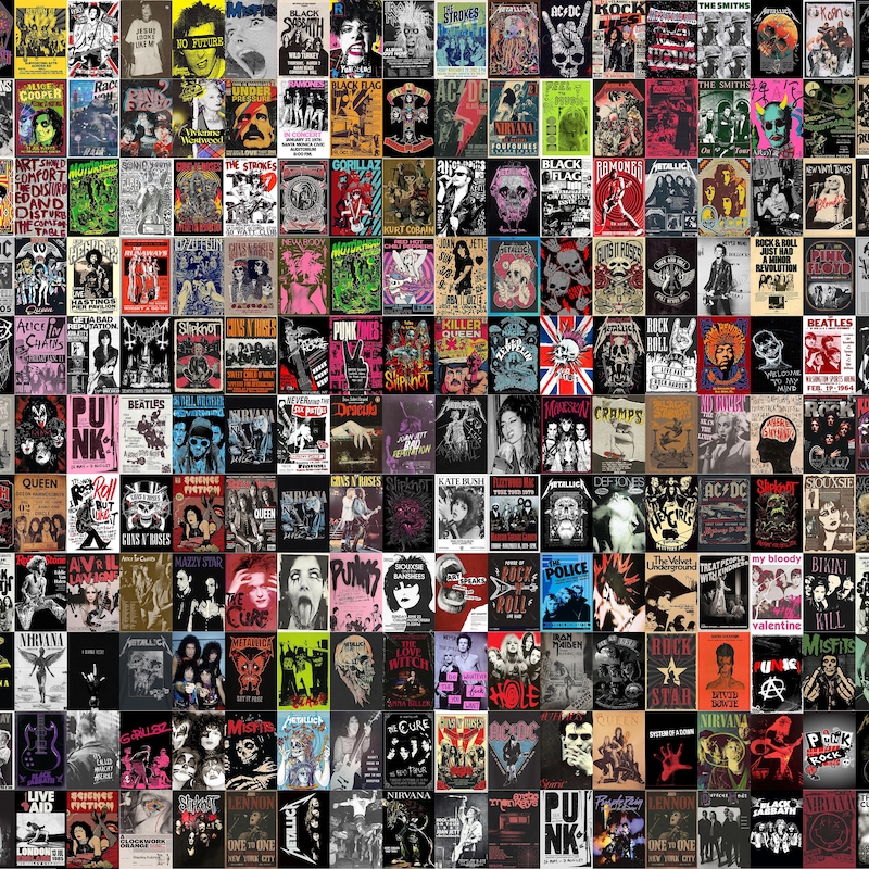 Punk Posters - Etsy