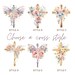 Custom Acrostic Name Poem - Christian "i Am" Affirmations With Floral ...