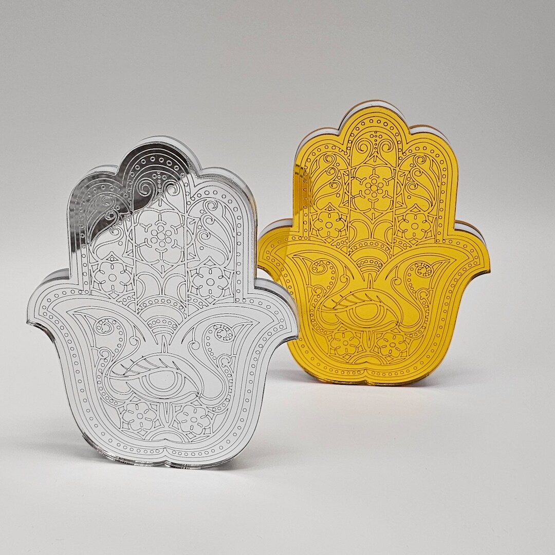 Handmade Plexiglass Hamsa Table Decor, Hamsa Decor, Home Decor ...