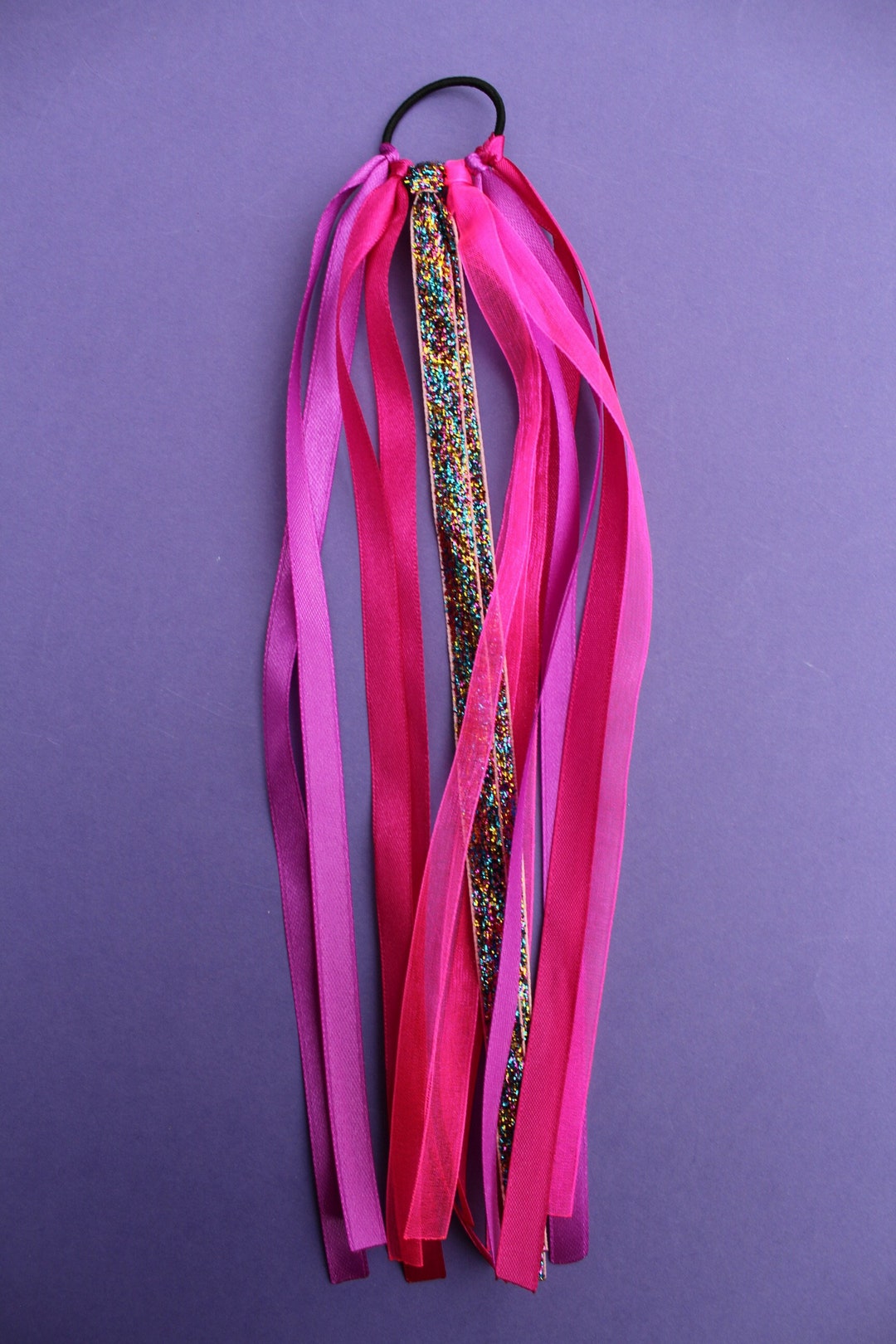 1 Pair of Glitter Handlebar Fringes for Children's Bikes, Colorful ...