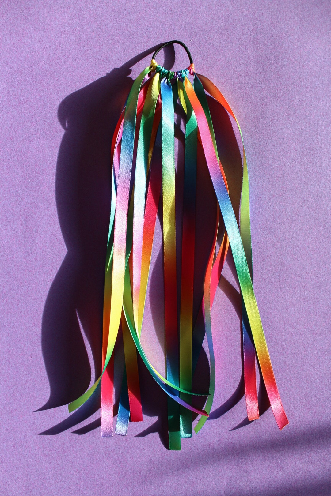 Rainbow Handlebar Fringes (colorful) for Children's Bicycles, Colorful ...