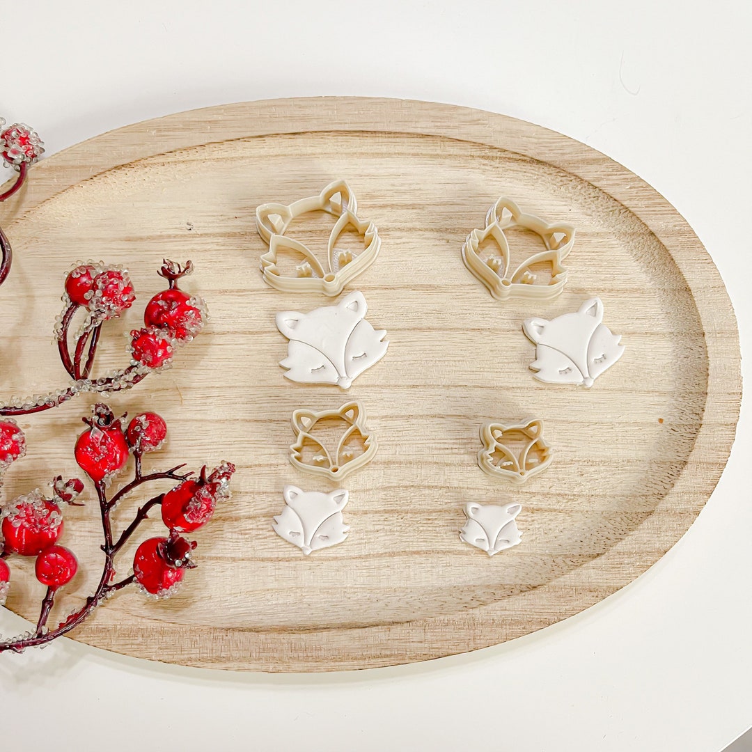 Cutter for Polymer Clay, Fox Face Clay Cutter, Polymer Clay Cutter - Etsy