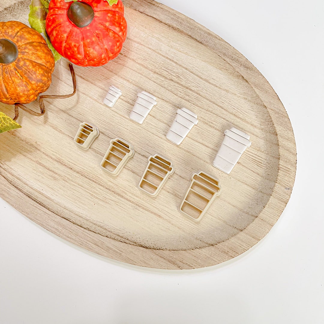 Coffee Cup Polymer Clay Cutter, Autumn Cutter, Polymer Clay Cup Cutter ...