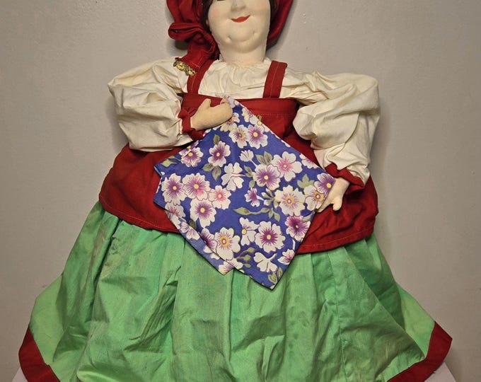 Babushka Teapot Cosy Cover Eastern European Woman Ethnic Costume ...