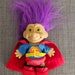 1990s Vintage Trollkins Troll Doll Super Trollkins Super Hero - Etsy