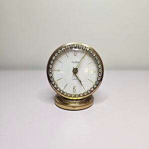 Rhinestone Clock - Etsy