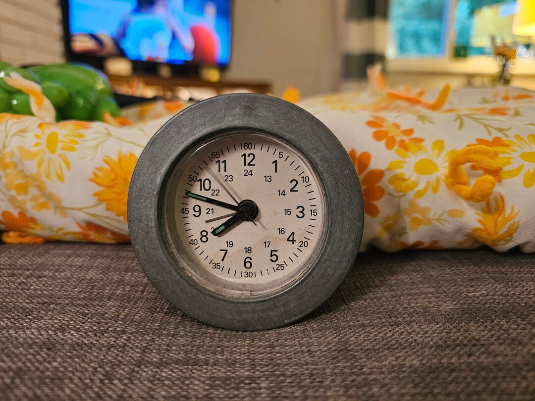 Vintage Metal Richard Entwistle Baskerville Alarm Clock 02 - Etsy