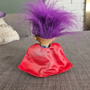 1990s Vintage Trollkins Troll Doll Super Trollkins Super Hero - Etsy