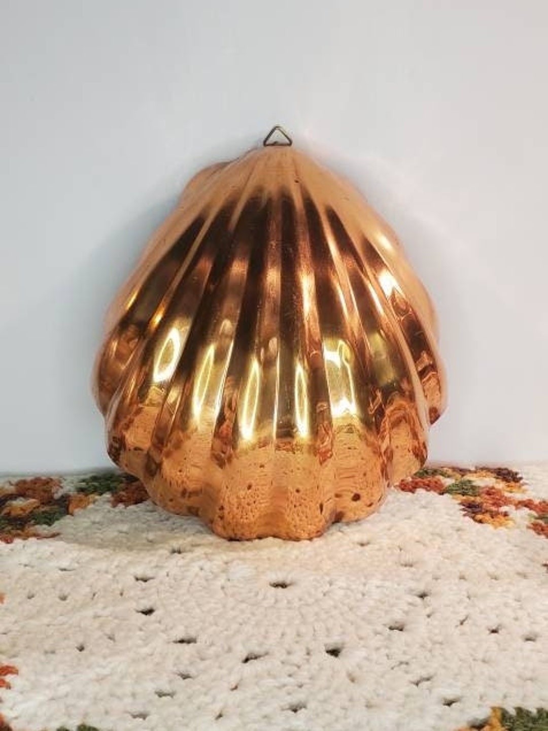 Vintage Copper Seashell Hangable Wall Mold Made in Korea - Etsy