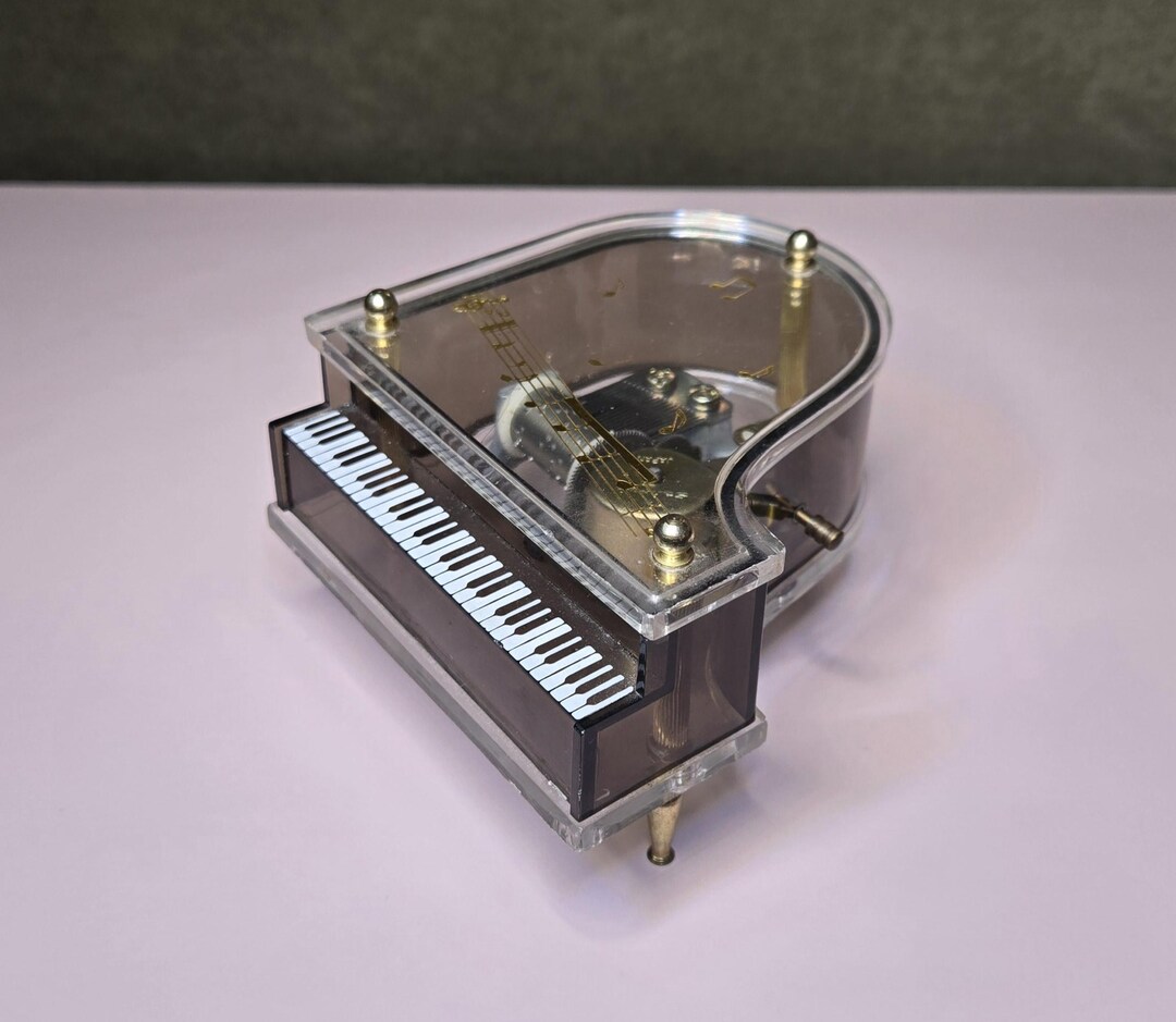 Vintage Sankyo Piano Music Box Made in Japan Vintage Works Great - Etsy