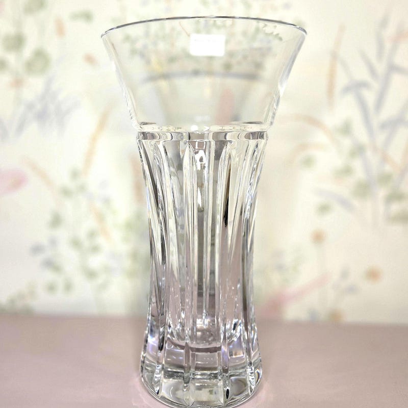 Slovenian Crystal Vase - Etsy