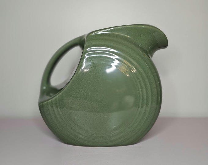 Vintage Fiesta Homer Laughlin Sage Green Bullseye Circle Art Deco ...
