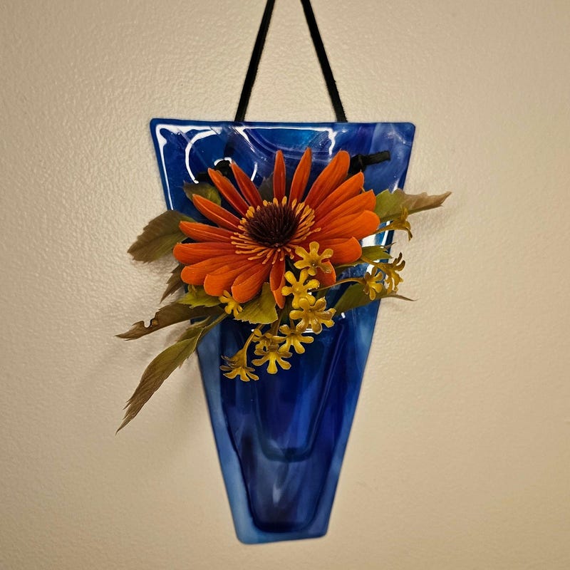 Glass Wall Pocket - Etsy