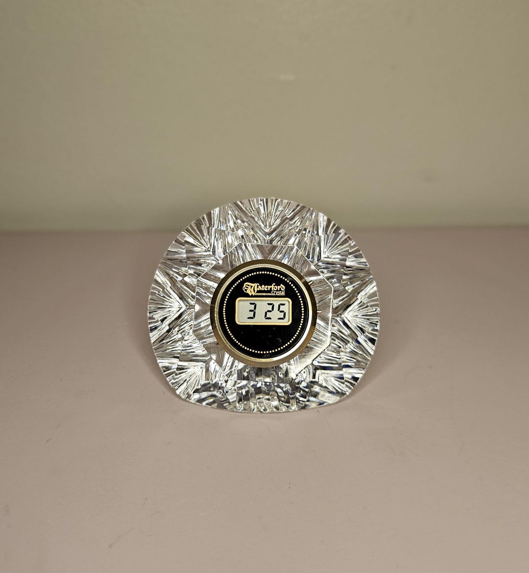 Waterford Crystal Small Digital Clock Collectible Glass Clocks - Etsy