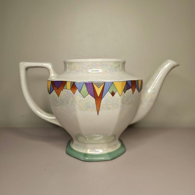 Art Deco Teapot - Etsy