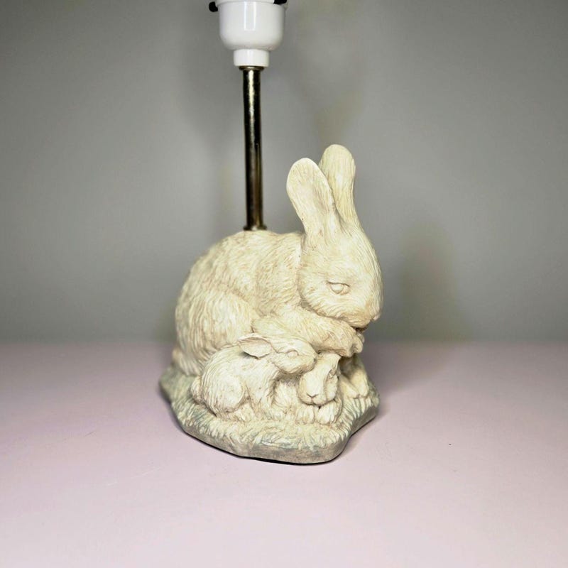 Rabbit Lamp - Etsy