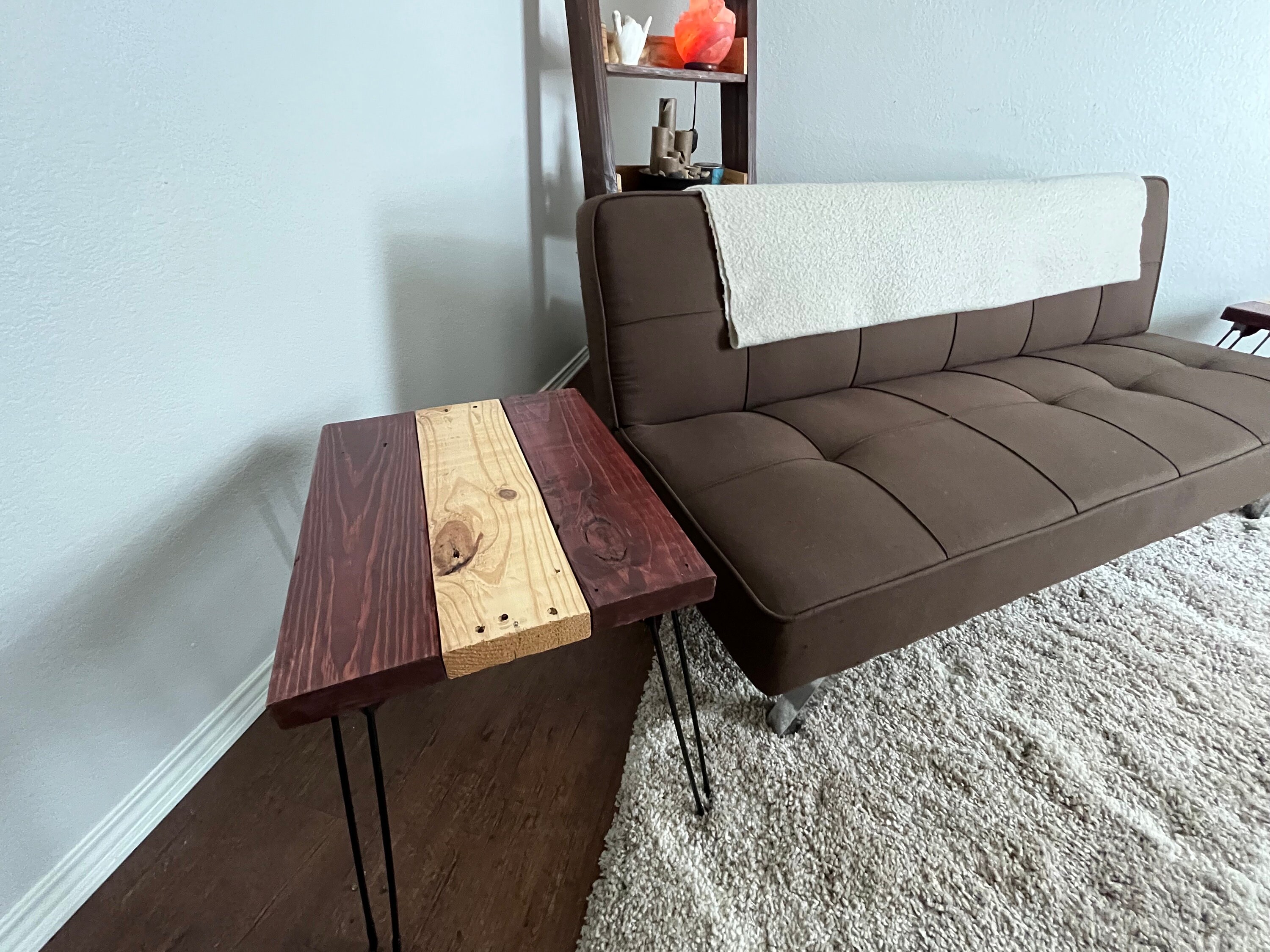 Tailgating Table Rustic End Table Plank Design Living Room Decor Pallet ...