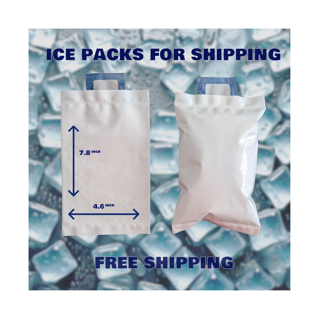 10 Psс ICE PACKS for Shipping - Etsy